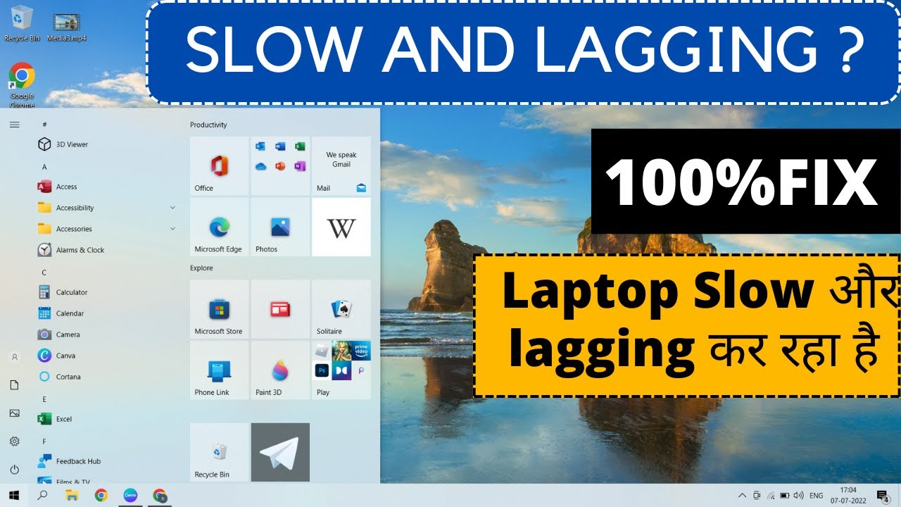how to fix windows 10 lagging problem. lagging problem ko solve kasa kr ...