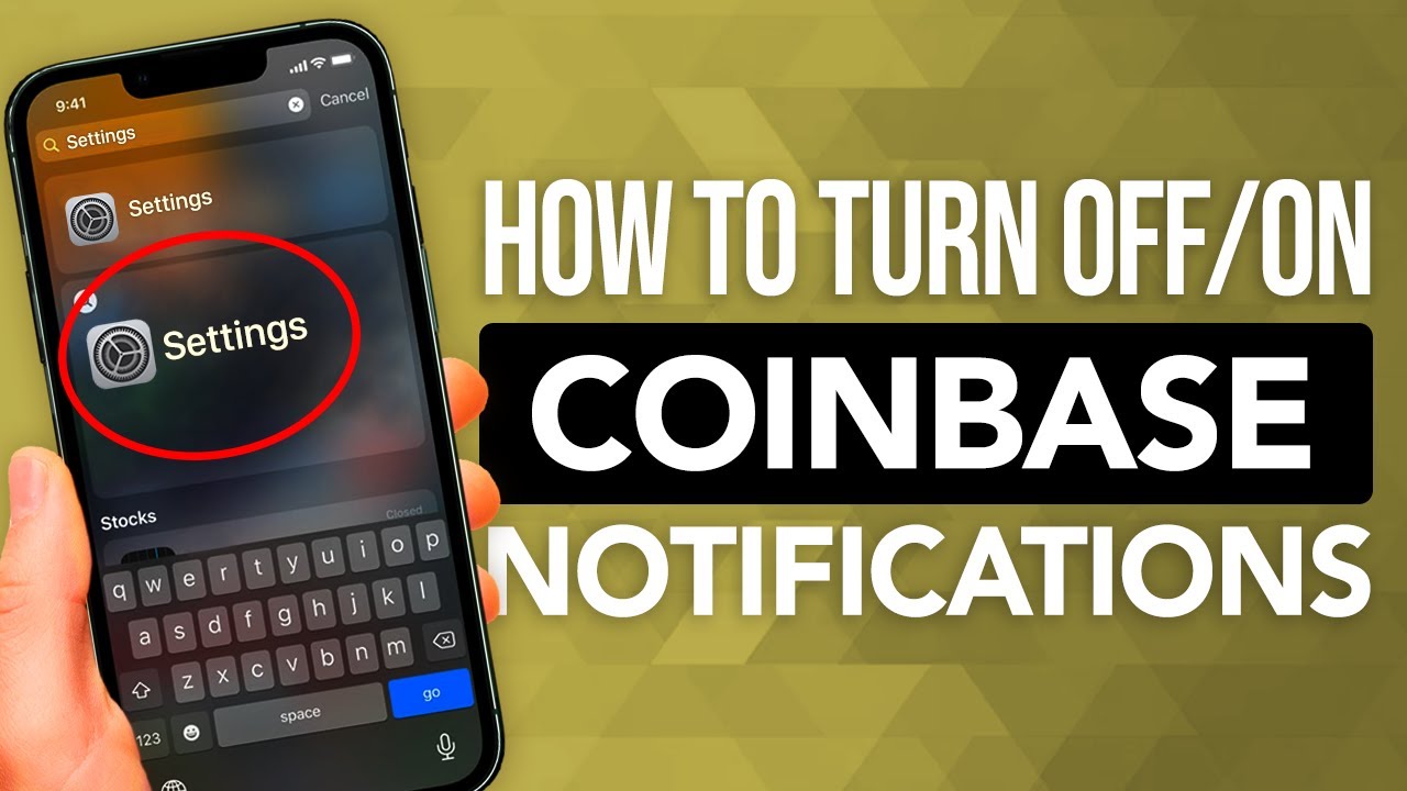 How To Turn On or Off Coinbase Notifications on iPhone: SIMPLE & Easy ...