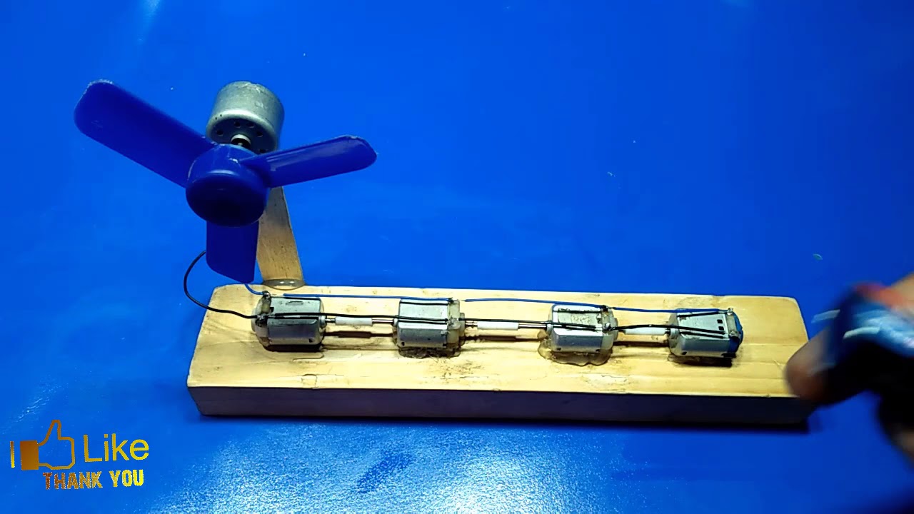 free energy # how to make free energy with 4 motors 100% real project ...