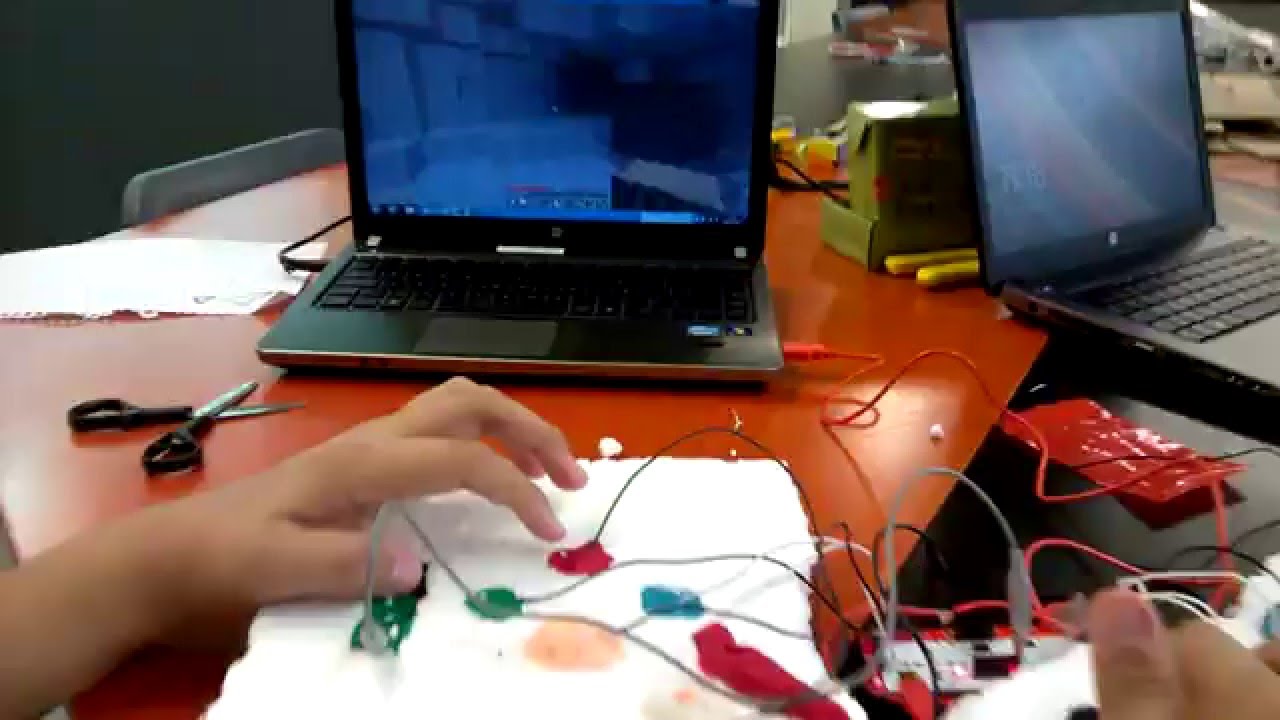 Minecraft Arcade Joystick with Makey Makey Kit - YouTube