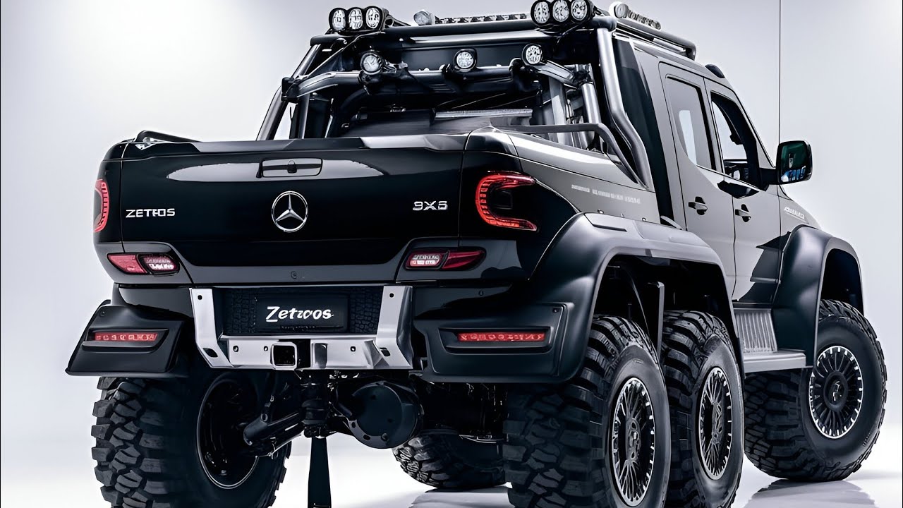 Meet The New 2025 Mercedes-Benz Zetros 3343 6x6: Ultimate Off-Road ...