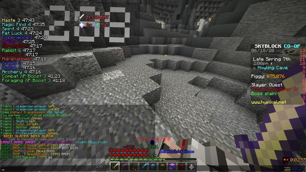 Got an overflux and sold to do more dragons lol (Hypixel Skyblock ...