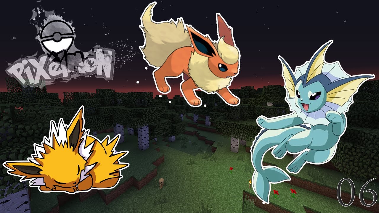 Pixelmon Evolution 06 : La Chasse à Evoli ! - YouTube