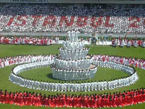 HEYBELİADA DENİZ LİSESİ 19 MAYIS KULE GÖSTERİSİ