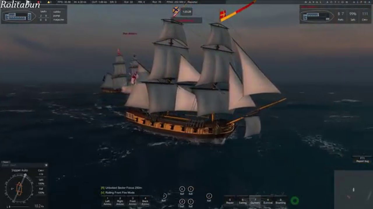 네이벌 액션 (Naval Action) #1┃스노우(Snow)로 브리그(Brig) 해적선 격침 - YouTube