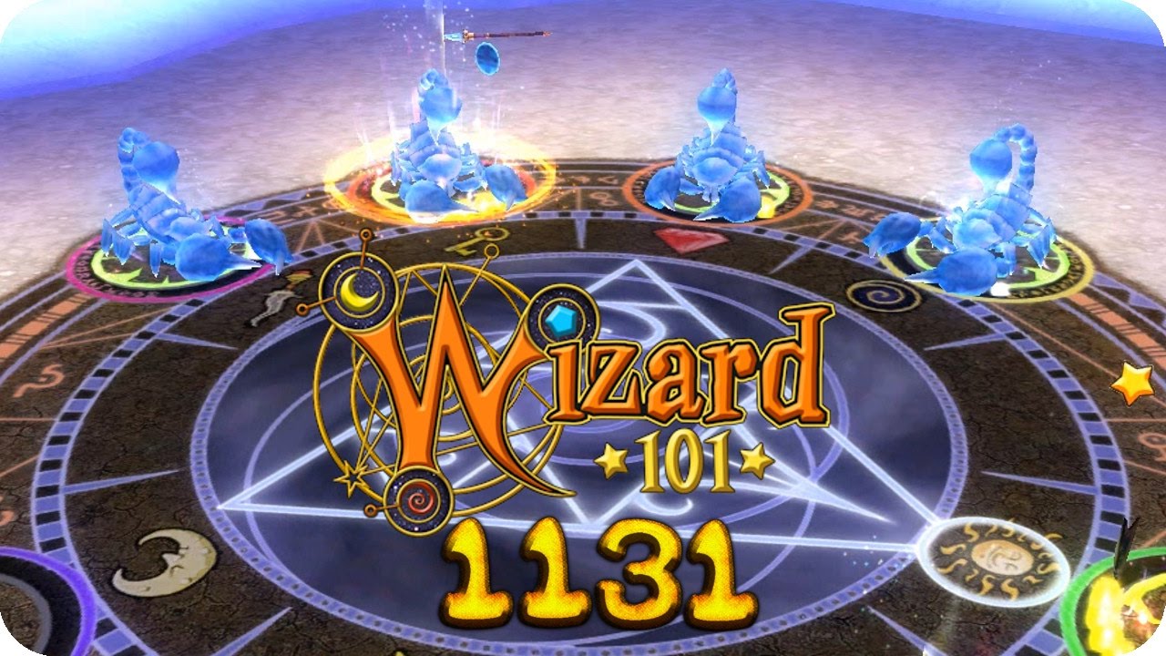 Schreckliche Skorpione in der verzauberten Kristallhöhle - Wizard101 ...