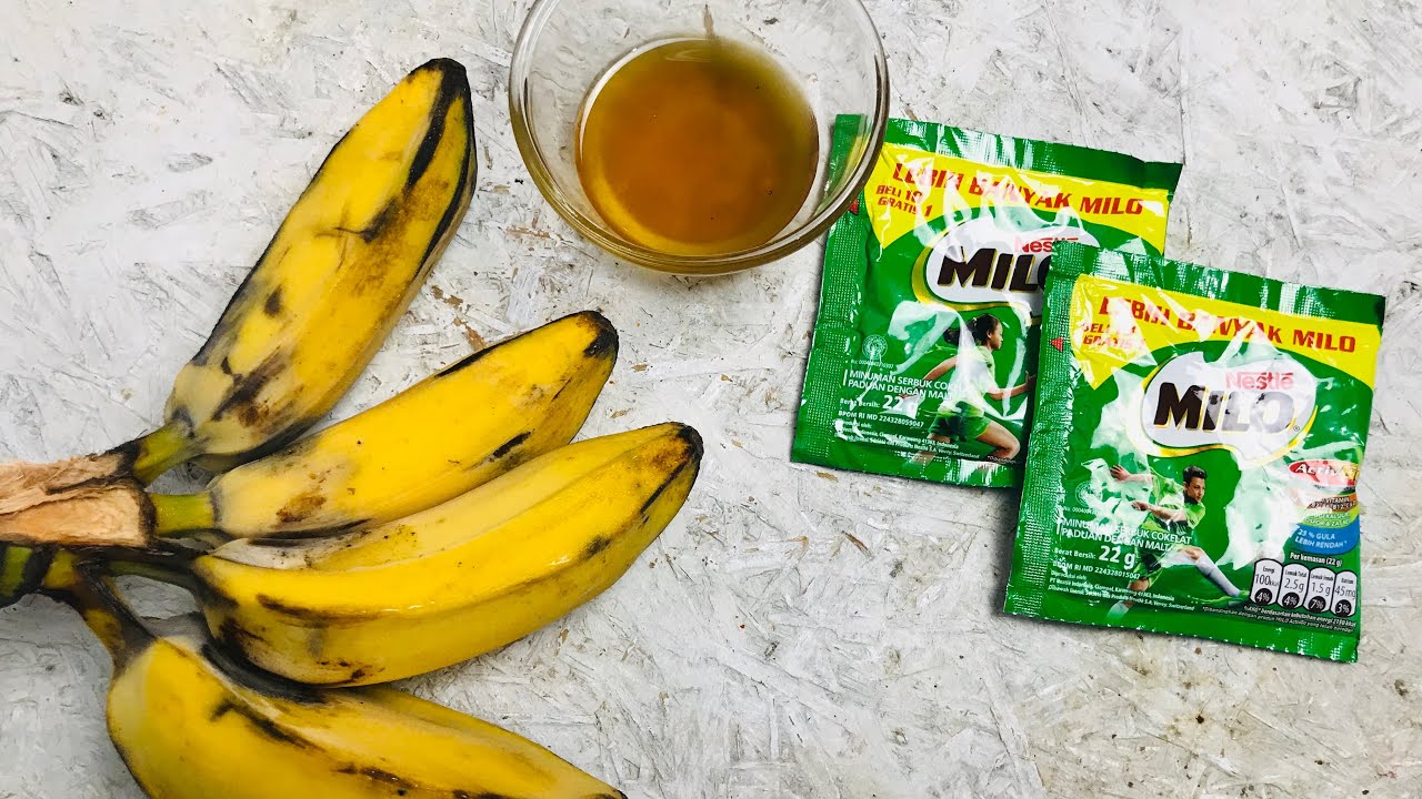 IDE JUALAN - Olahan milo dan Pisang Jadi Camilan Enak Habis dalam ...