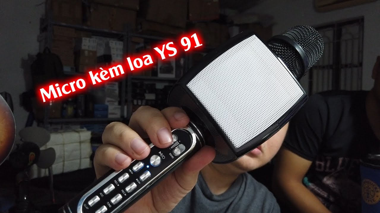 Micro kèm loa YS 91 Micro hát karaoke bluetooth Cực Hay bán cho em zai ...