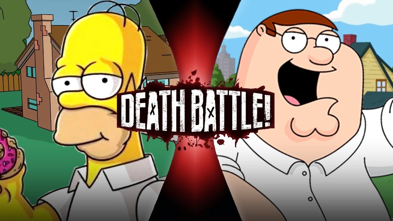 Homer Simpson vs Peter Griffin (The Simpsons/Family Guy) | fan made ...
