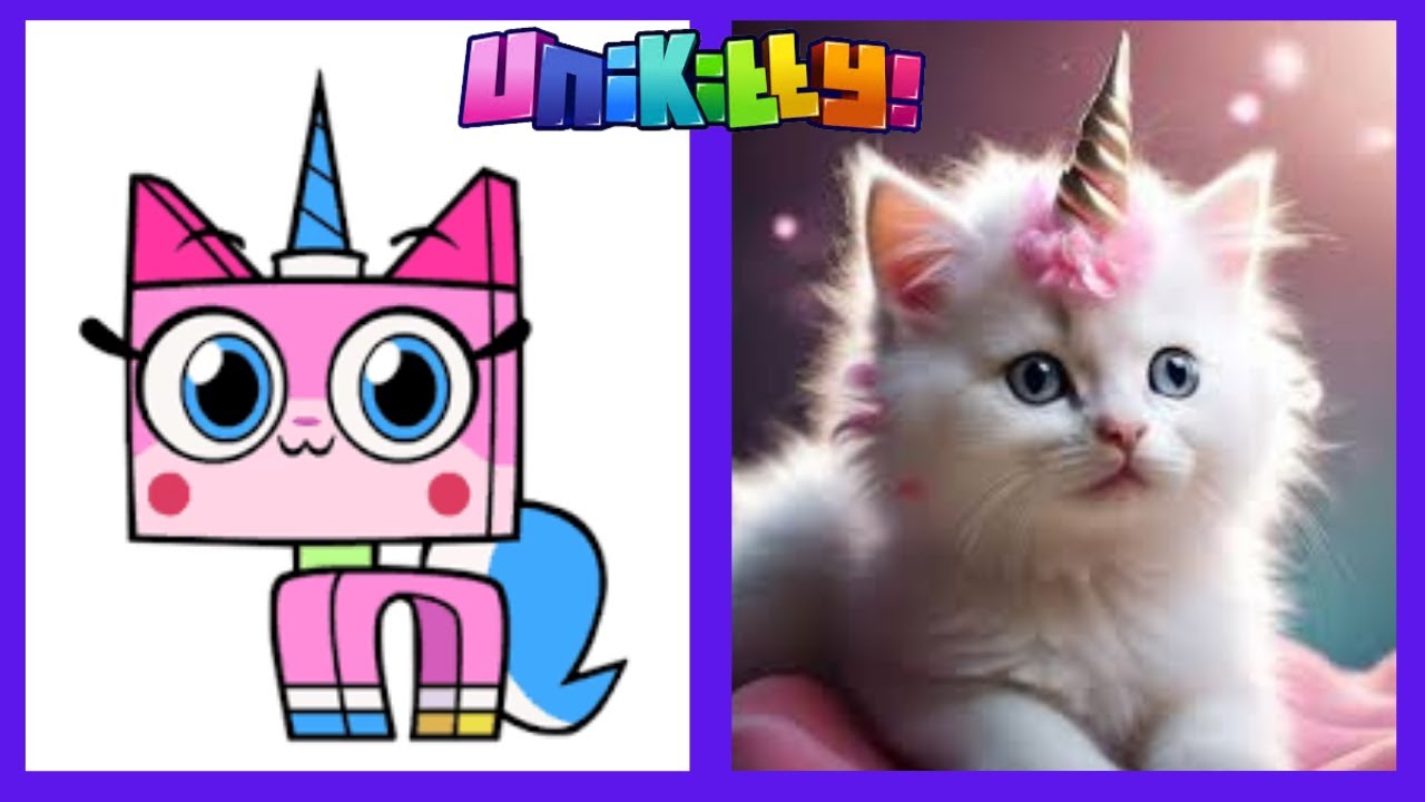 Unikitty Characters In Real Life - YouTube