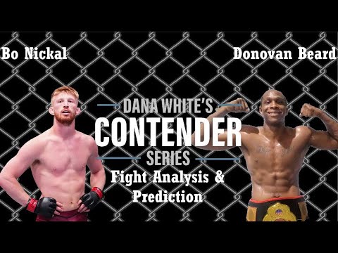 Contender Series: Bo Nickal vs Donovan Beard (Week 10) Fight Analysis ...