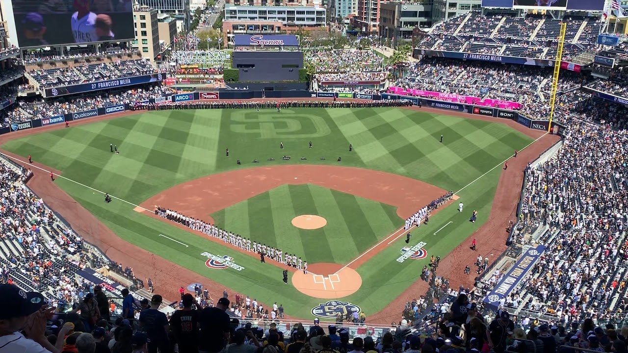 Padres 2019 opening day roster - YouTube