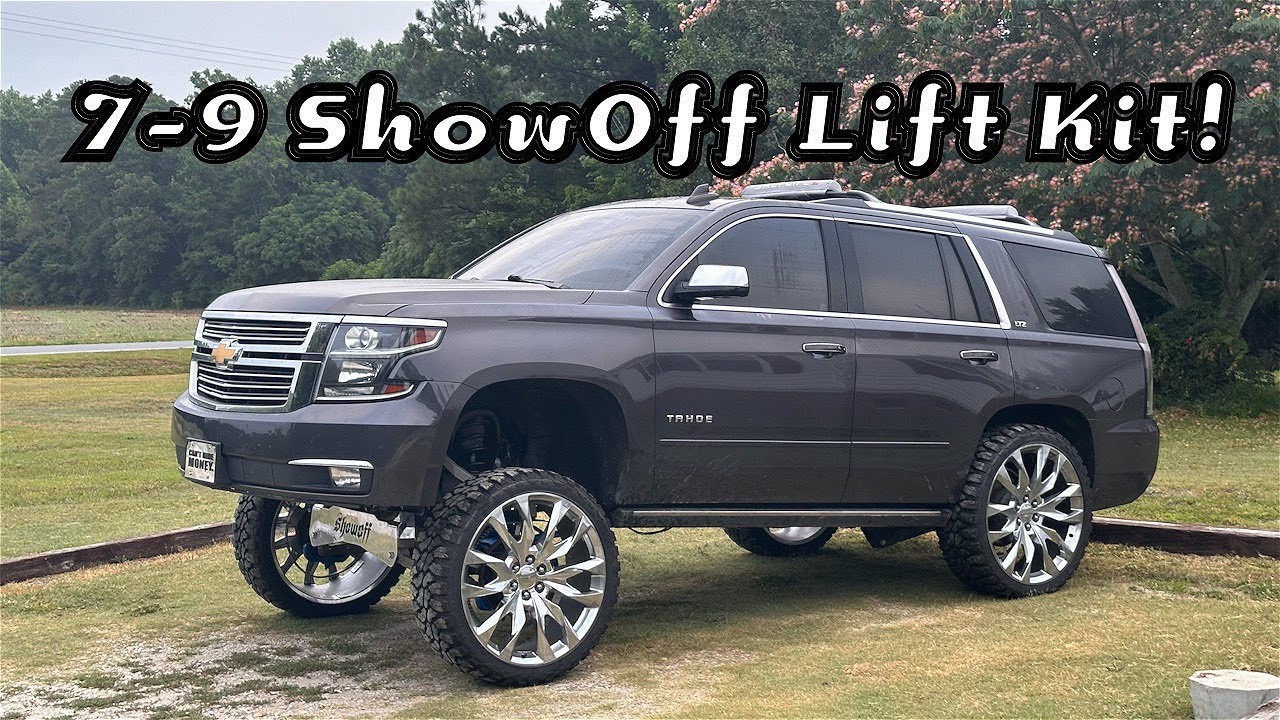 7-9 SHOWOFF LIFT ON A TAHOE! | FINALLY GOT MY GRAPPS!! - YouTube