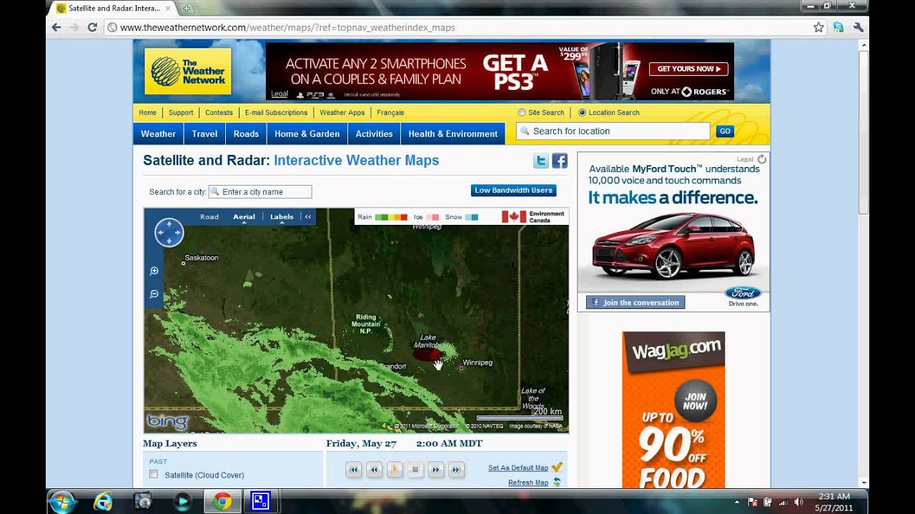 Haarp rings and beam - YouTube