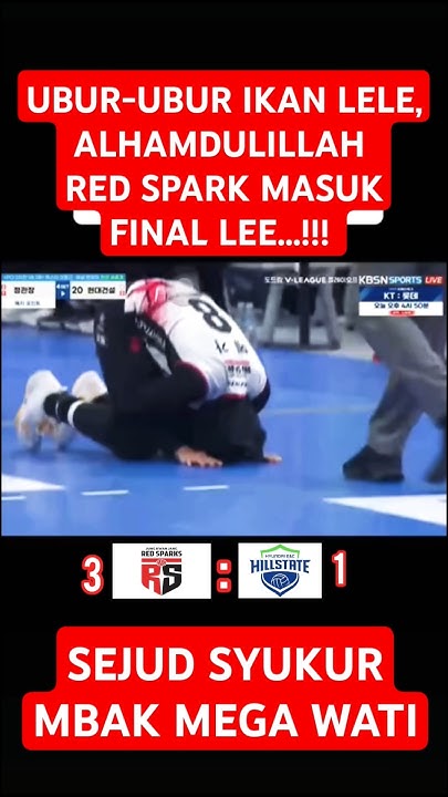 RED SPARK MASUK FINAL ‼️ALHAMDULILLAH YA ALLAH #redsparks #vollyballkorea #kovo분석 ...