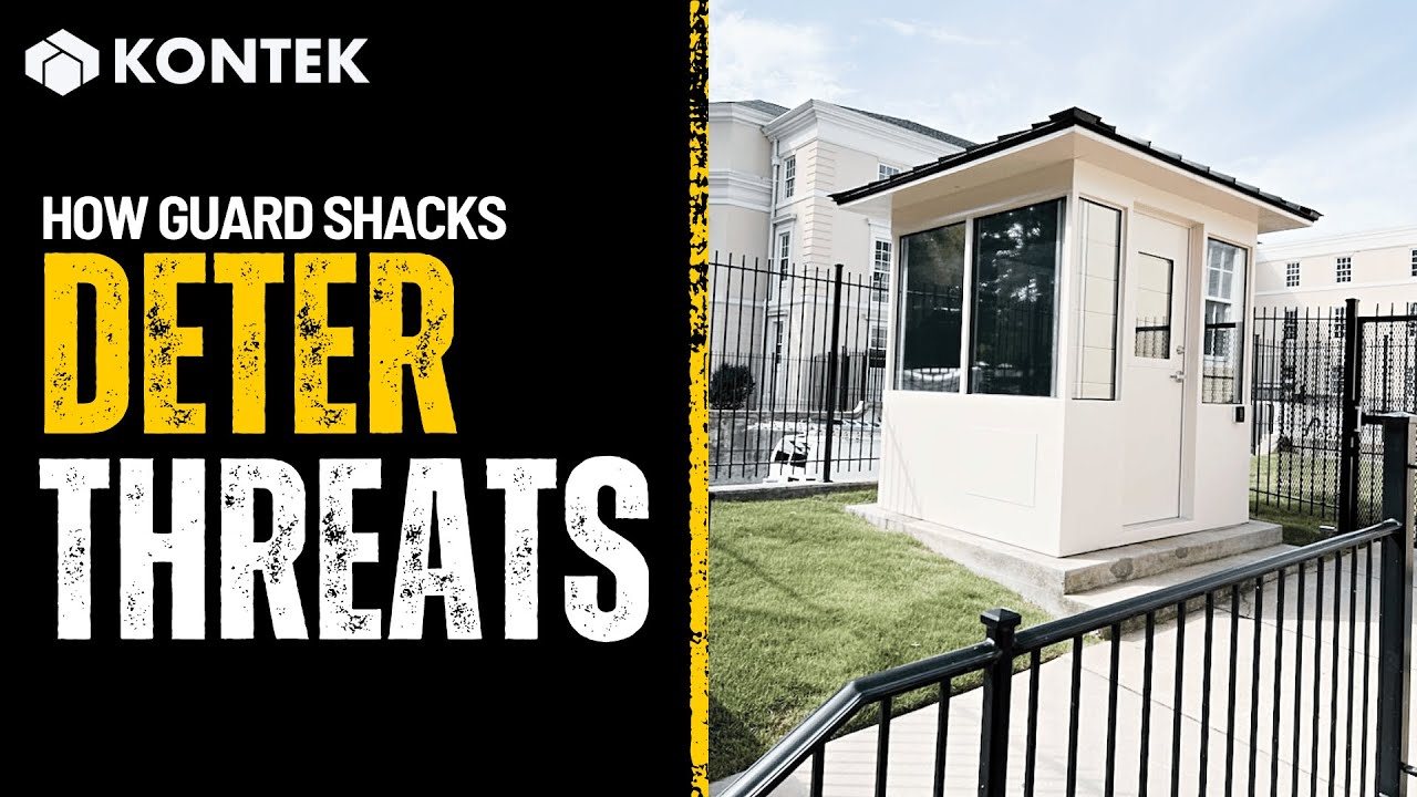 How Guard Shacks Deter Threats: Ensuring Safety and Security - YouTube