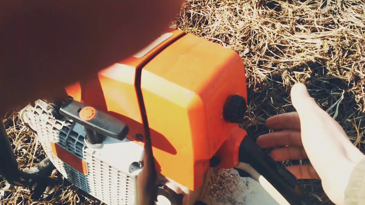 STIHL ms 440 - YouTube
