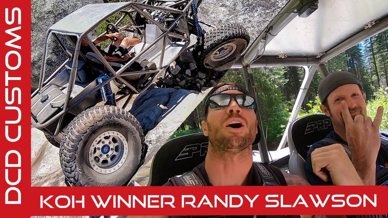 DCD CUSTOMS - KING OF THE HAMMERS WINNER RANDY SLAWSON RIDE ALONG - YouTube