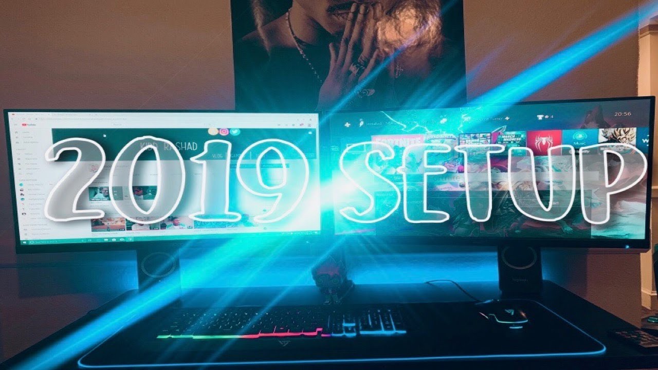 2019 Gaming Setup - YouTube