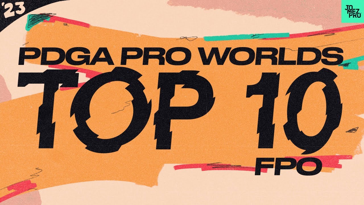 Top 10 FPO Shots from the 2023 PDGA Pro World Championships | Jomez ...