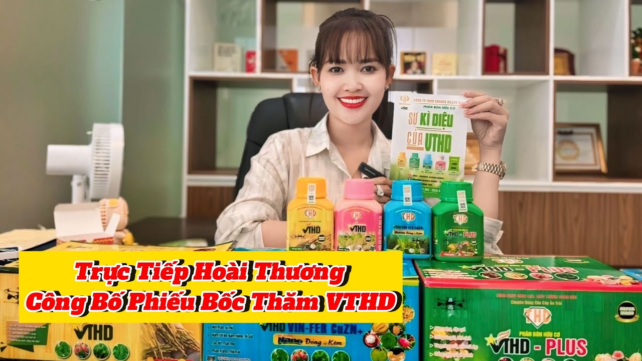 Trực Tiếp Hoài Thương Công Bố Phiếu Bốc Thăm VTHD - YouTube