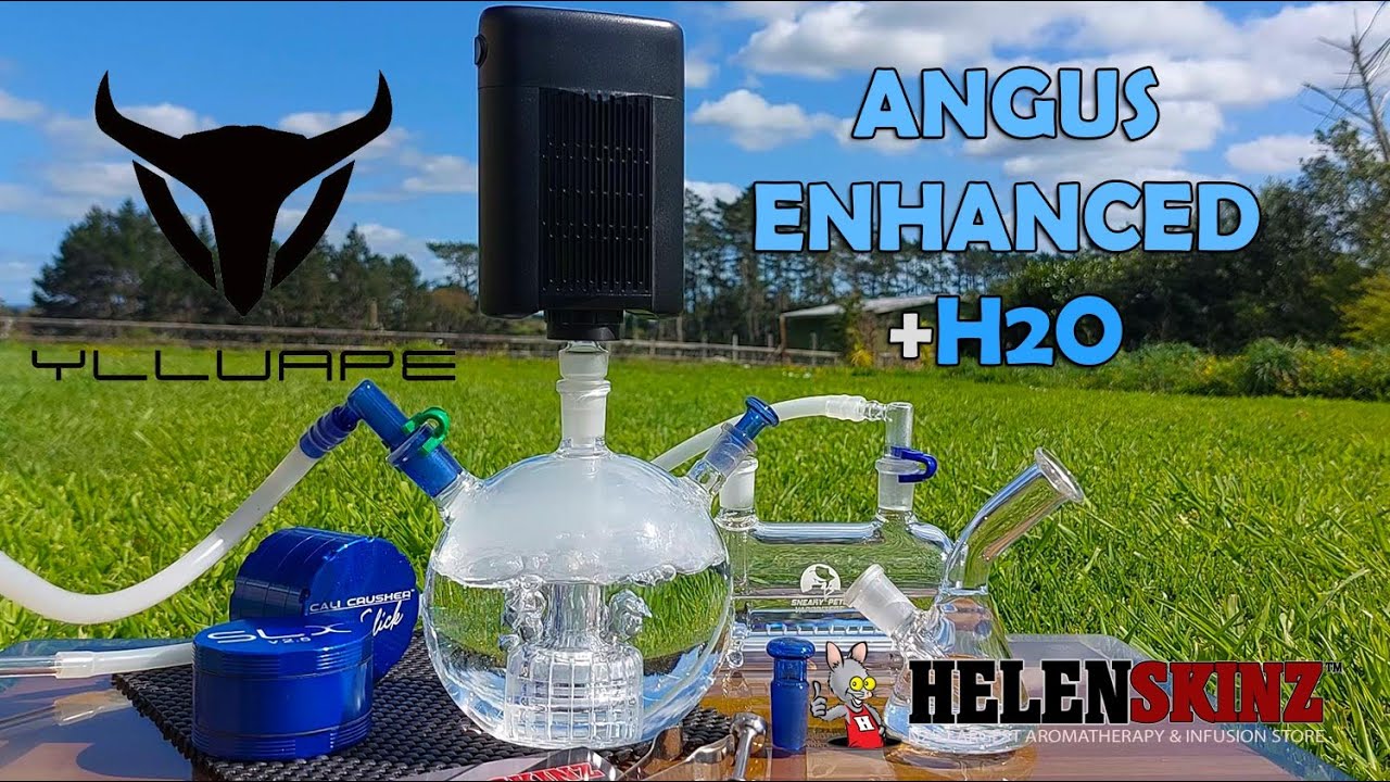 Yllvape Angus Enhanced Vaporizer on Water Bong NZ - YouTube
