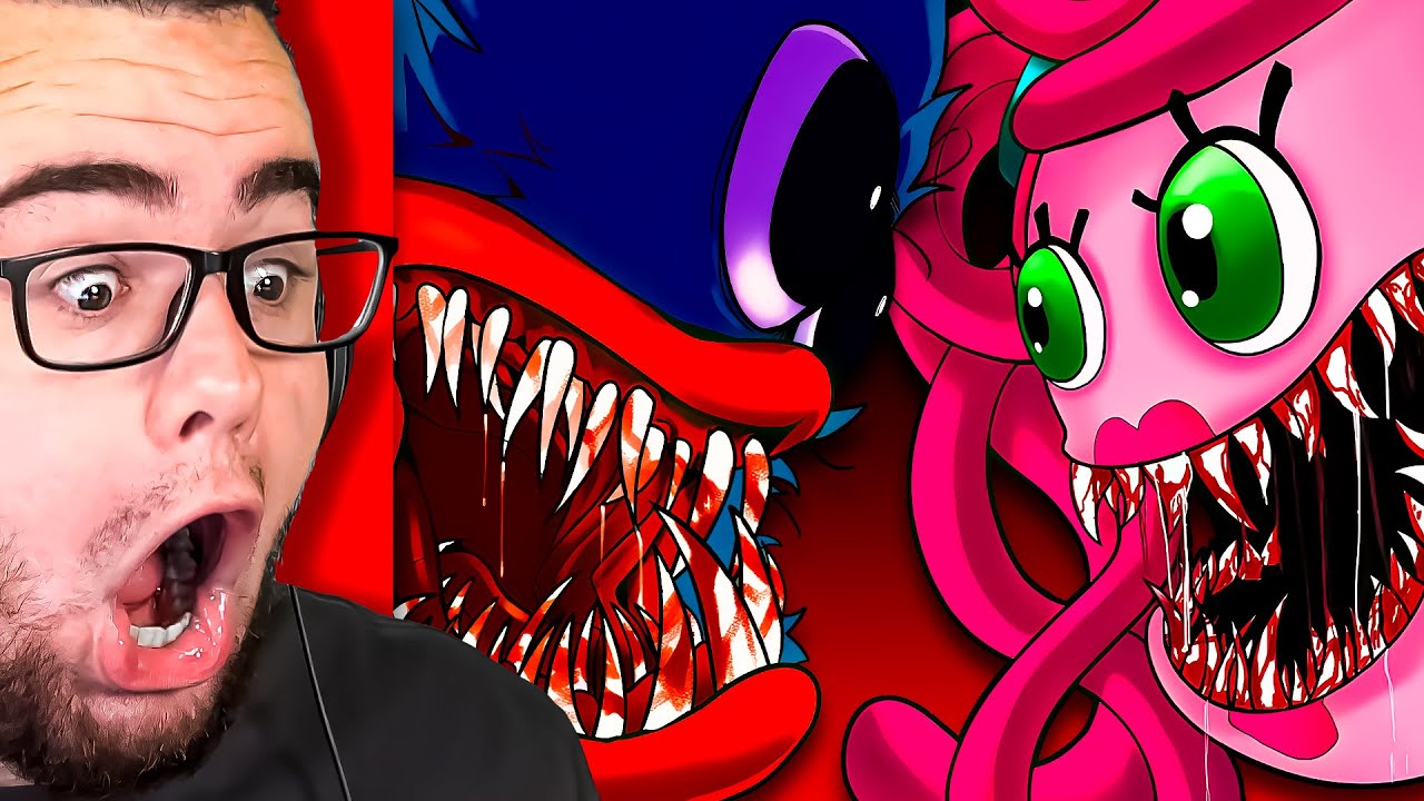 Reacting to EVIL POPPY PLAYTIME Music Videos - YouTube