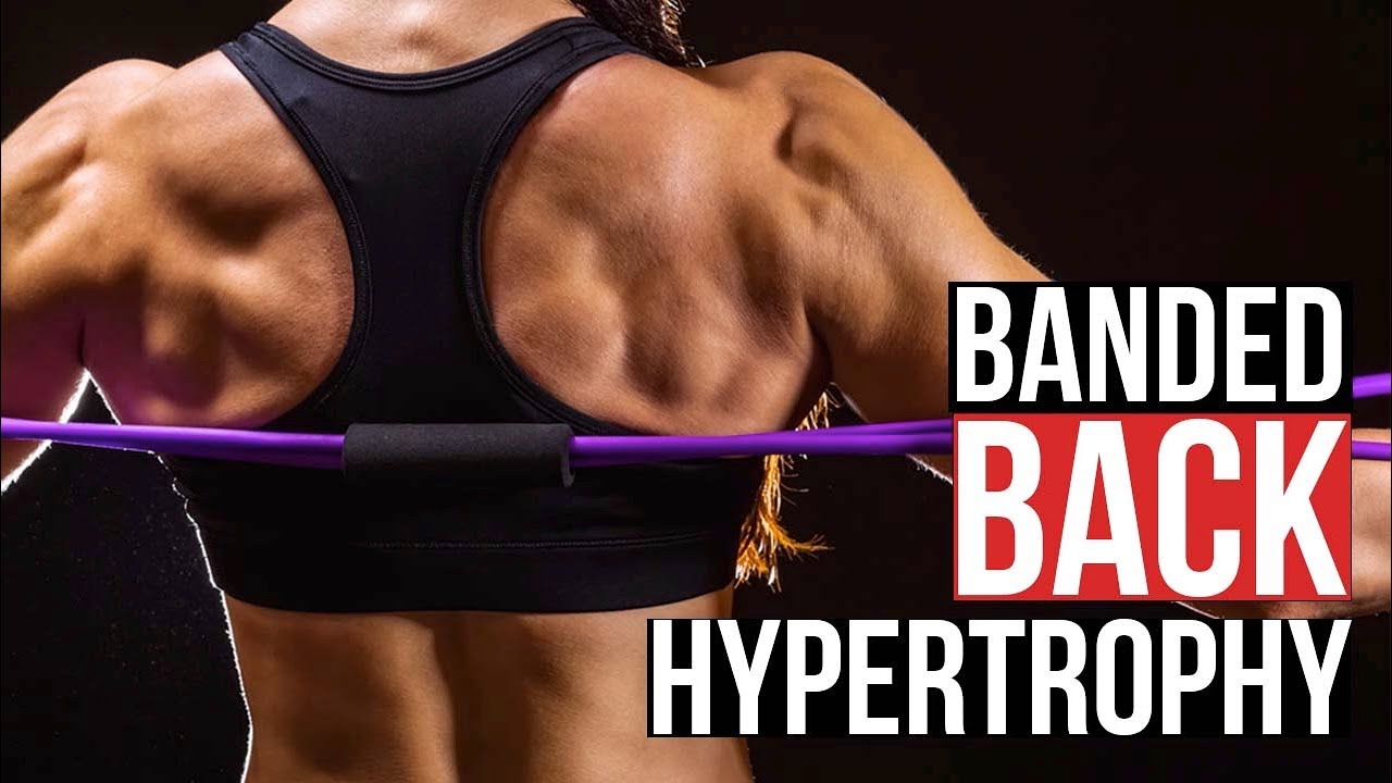 Using Resistance Bands Rows for Back Hypertrophy - YouTube