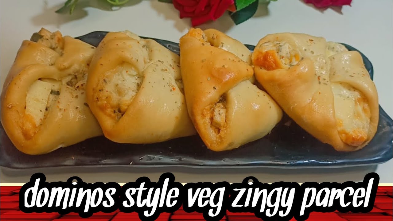 Domino's style zingy parcel|Domino's veg paneer parcel recipe|ramzan ...