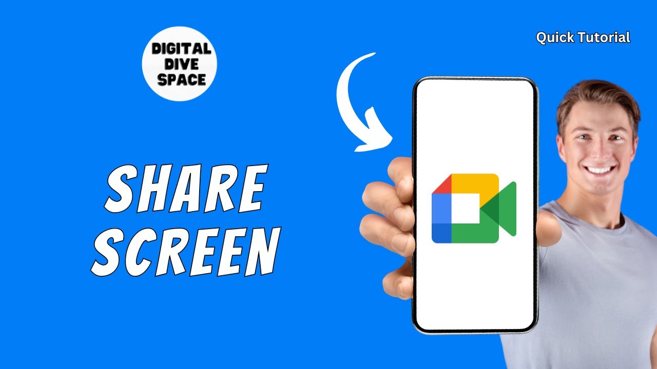 How To Share Screen On Google Meet - YouTube