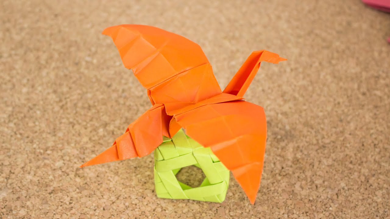 Mágico Ave fenix de Papel | Origami / Jeguridos Kids - YouTube