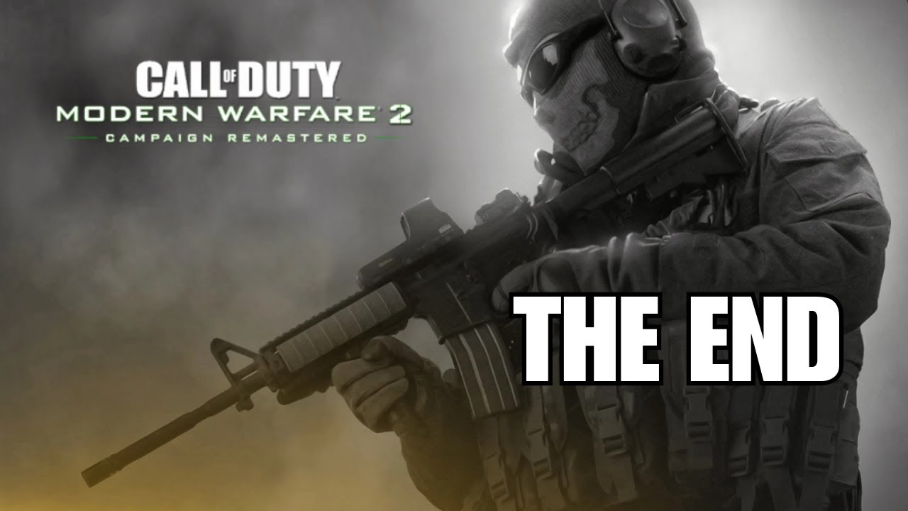 CoD: MW2 Campaign Remastered (no comnmentary) FINAL PART - YouTube