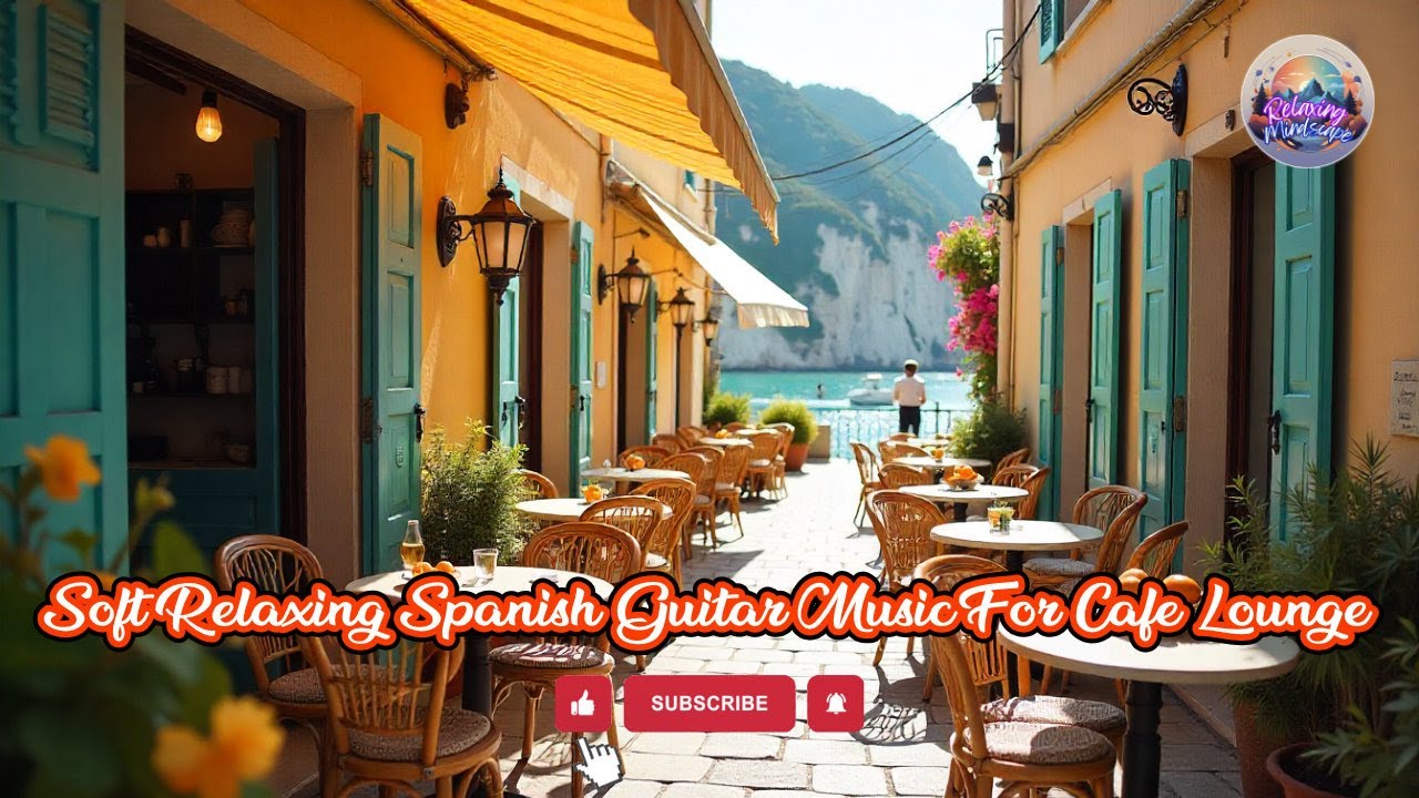 Soft Relaxing Spanish Guitar Music For Cafe Lounge - YouTube