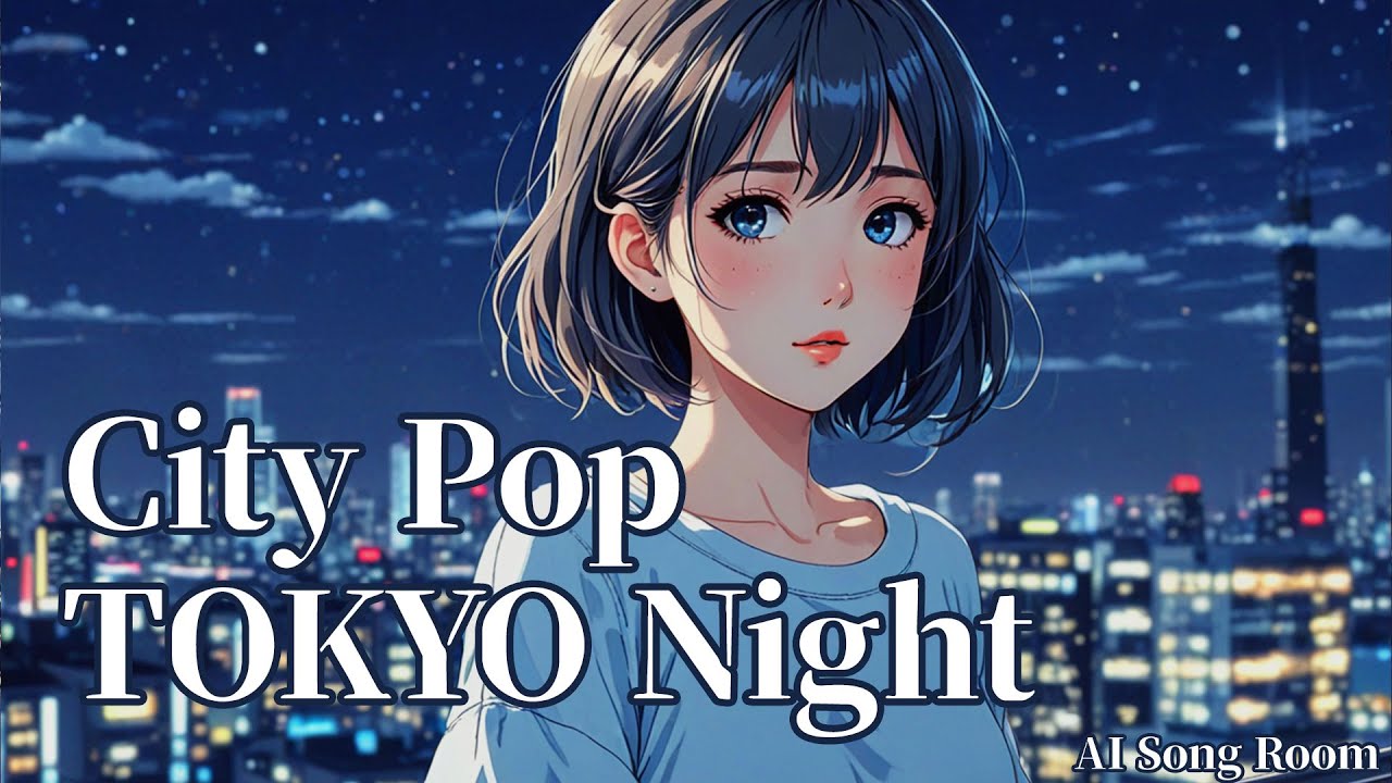 【Japanese City Pop】Tokyo Night 夜のドライブに合うテンポ良いPOPS／女性ボーカル シティポップ Jポップ 東京 ...