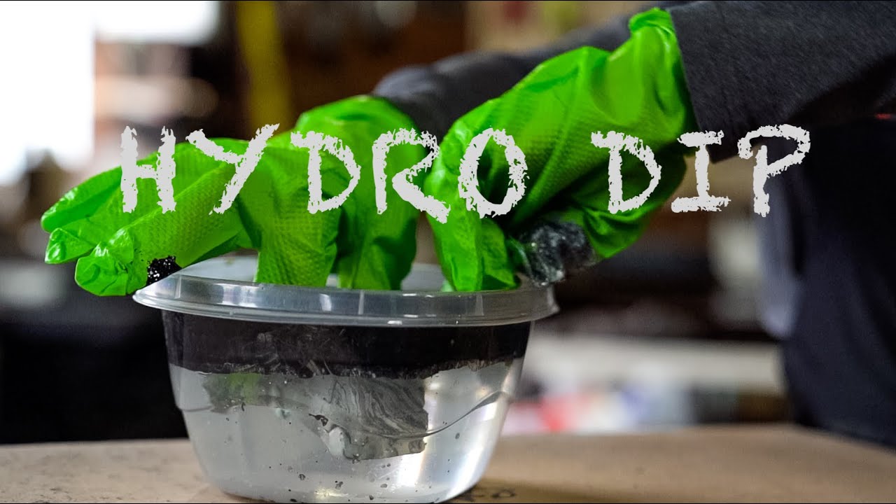 First time hydro dipping! - YouTube