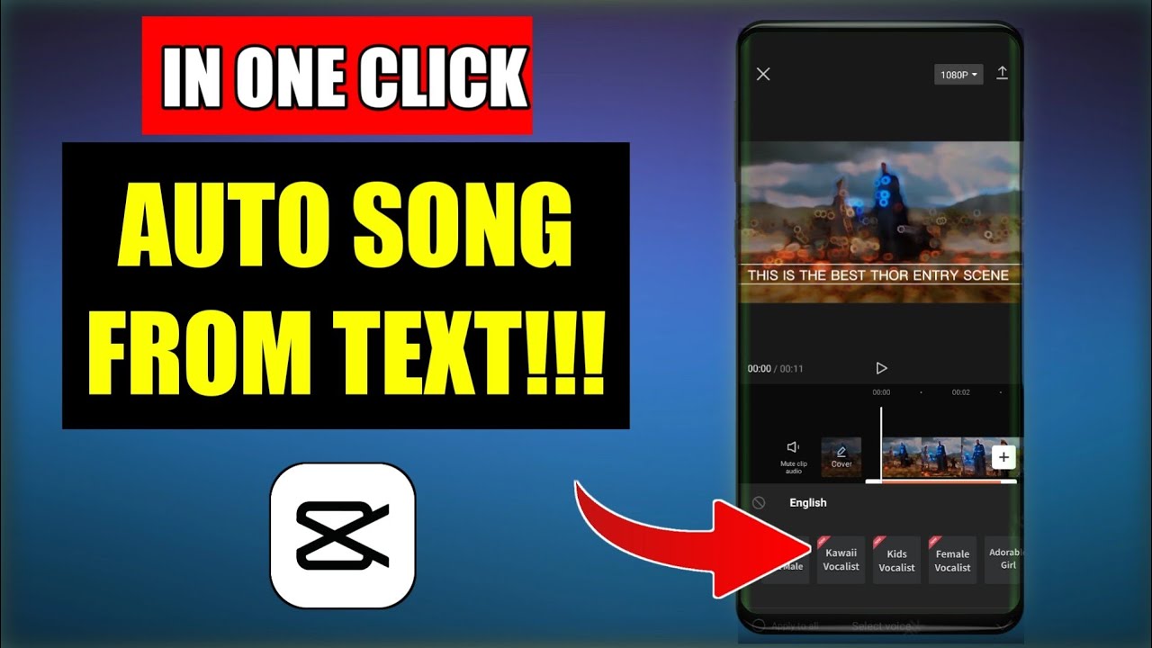 Create Song From Text in CapCut - YouTube