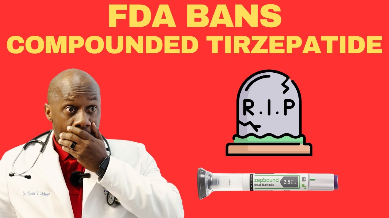 FDA BANS Compounded Tirzepatide! Now What? - YouTube