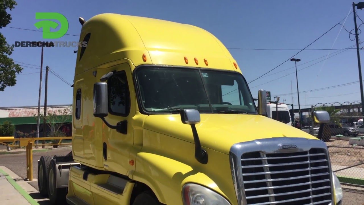 Freightliner Cascadia 2008 Amarillo - YouTube