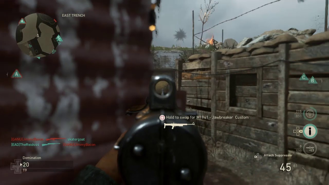 Call of Duty World War 2 Grease Gun - YouTube