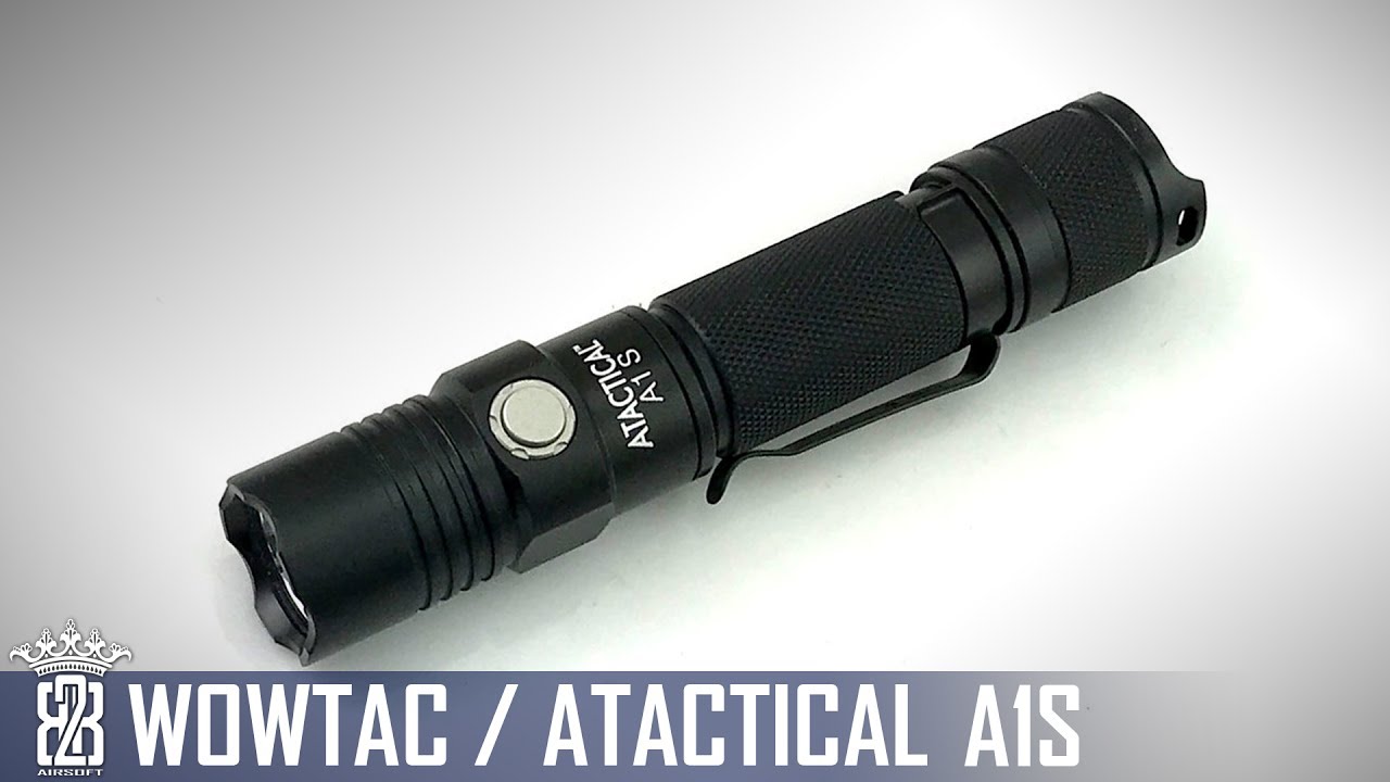 * Flashlight * Wowtac Atactical A1S Taschenlampe Review | Deutsch - YouTube