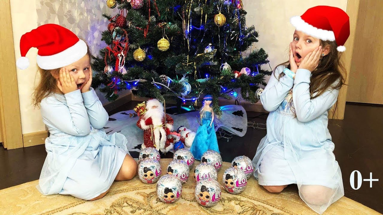 LOL Surprise и письмо от Santa Claus'а - новогодний подарок Анны и ...