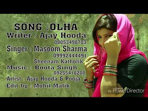 #Haryanvisong  With a folk | SONG OLHA | masoom sharma & Sheenam katholik | Haryanvi Song