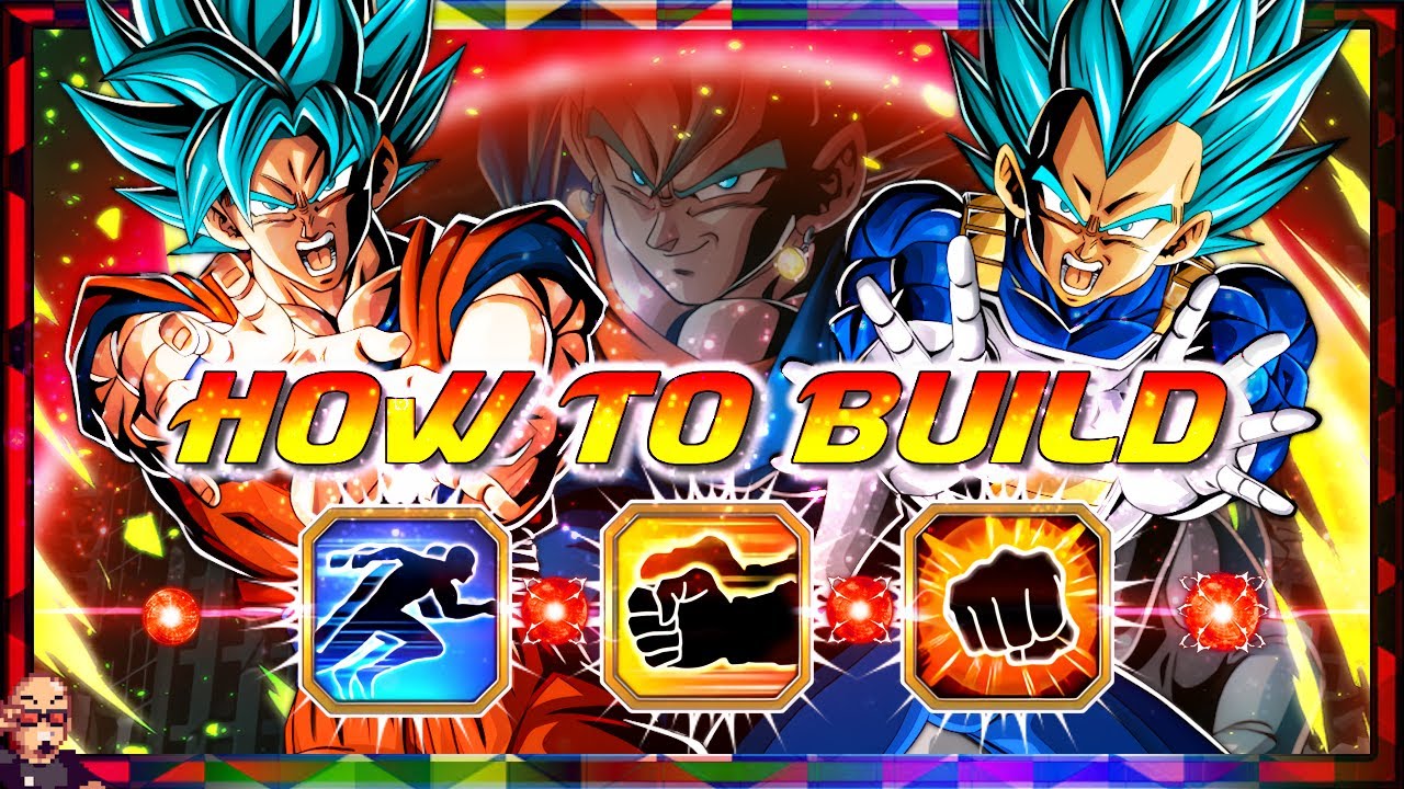 HOW TO BUILD! STR LR Blue Goku and Vegeta Vegito Blue Hidden Potential ...