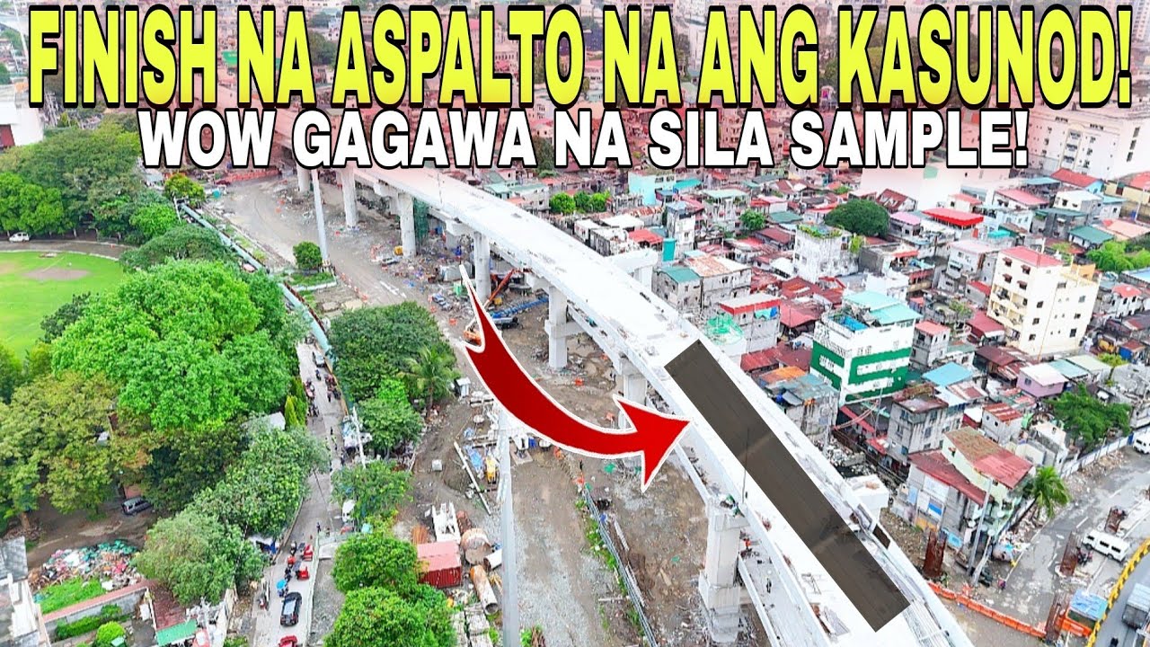 WOW FINISH NA ASPALTO NA ANG KASUNOD GAGAWA NA SILA SAMPLE PARA SA ASPALTO NLEX UPDATE DEC:9: ...