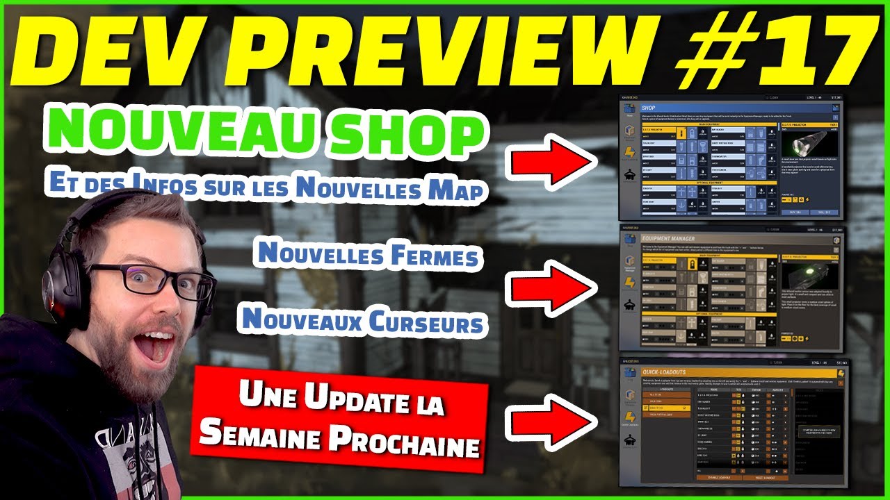 Nouvelle Update et Magasin la Semaine Prochaine | Dev Preview 17 - Phasmophobia FR - YouTube