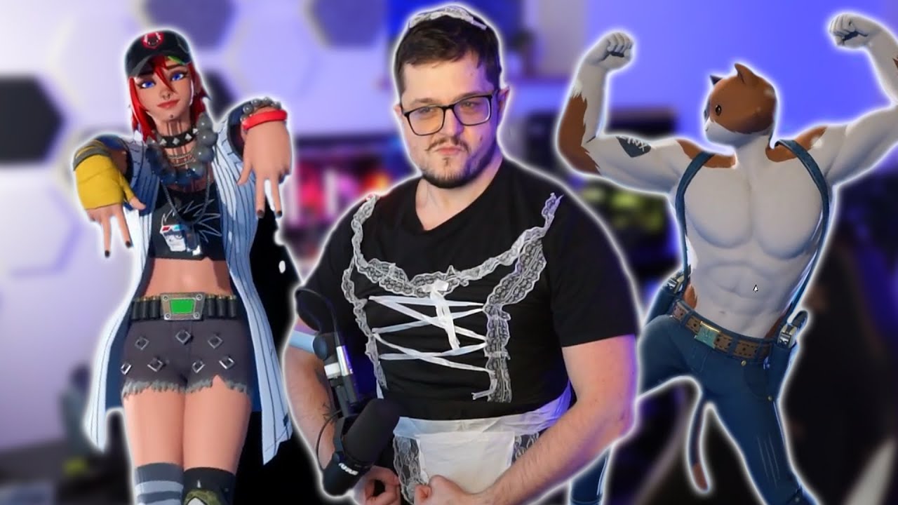 HeyStan im MAID-Outfit TANZT die Fortnite Tänze! 😳😏 - YouTube