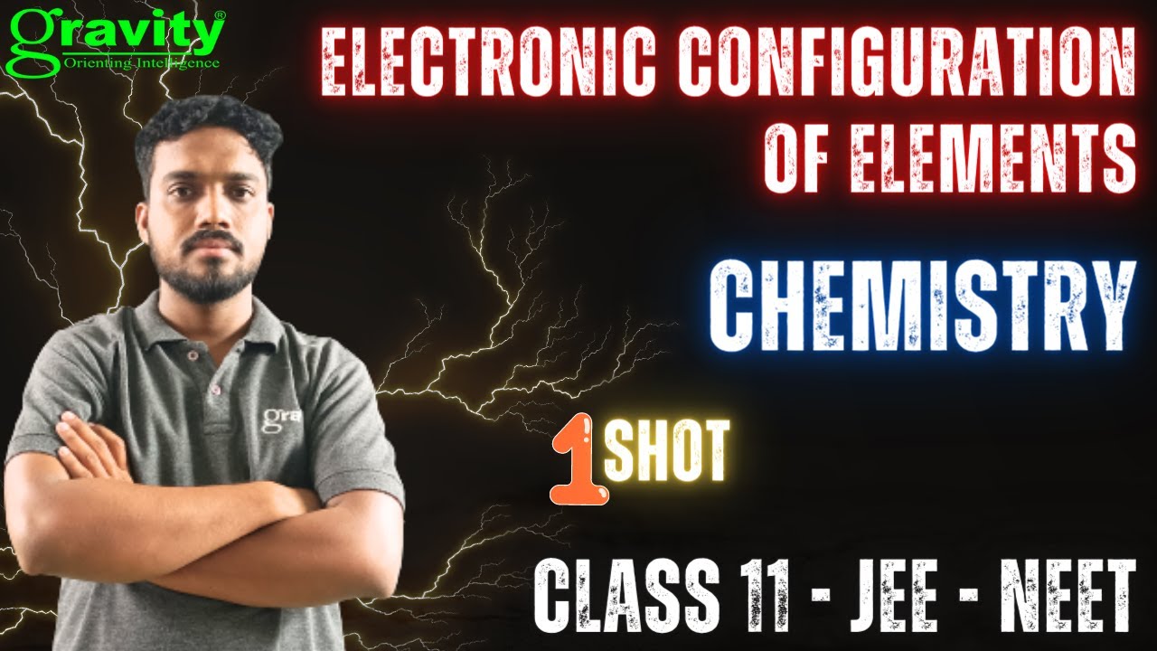 ELECTRONIC CONFIGURATION OF ELEMENTS in 1 Shot - All Concepts | Class ...