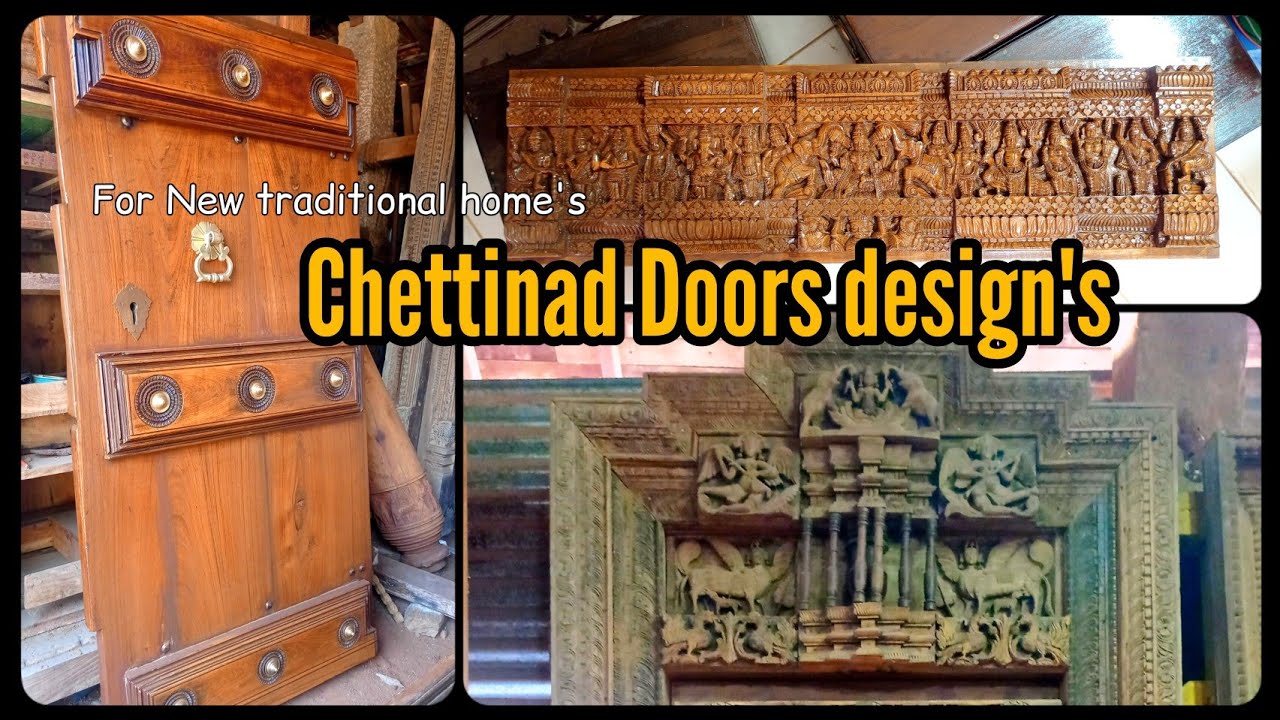 Chettinad doors design for new traditional home's/Chettinad wooden ...