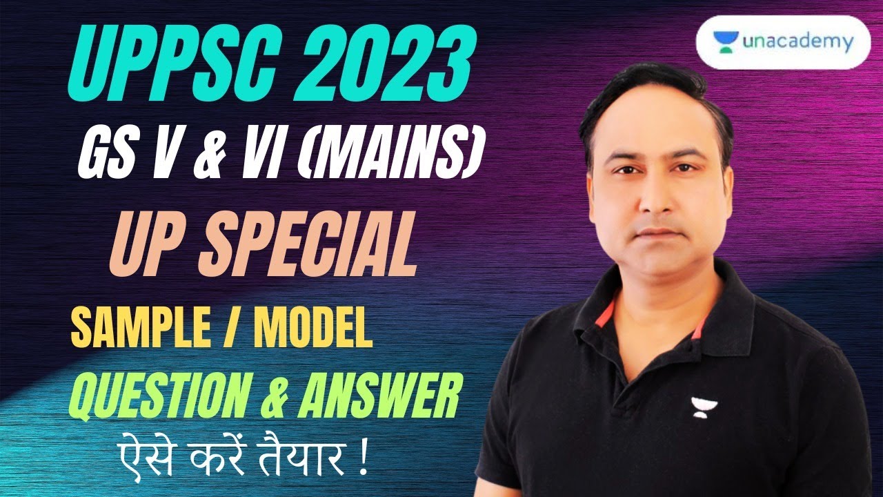 Target UPPSC 2023 | New Pattern Model Answer/ GS 5 & 6 | Prashant ...