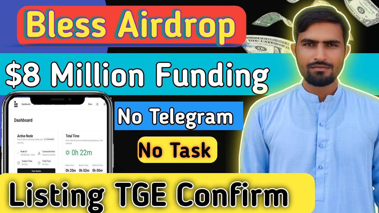 Bless Airdrop Season 1|| How To Get Free Bless Token Airdrop - YouTube